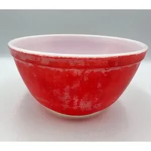 Pyrex | Kitchen | Vintage Pyrex Primary Red 42 Nesting Mixing Bowl ...